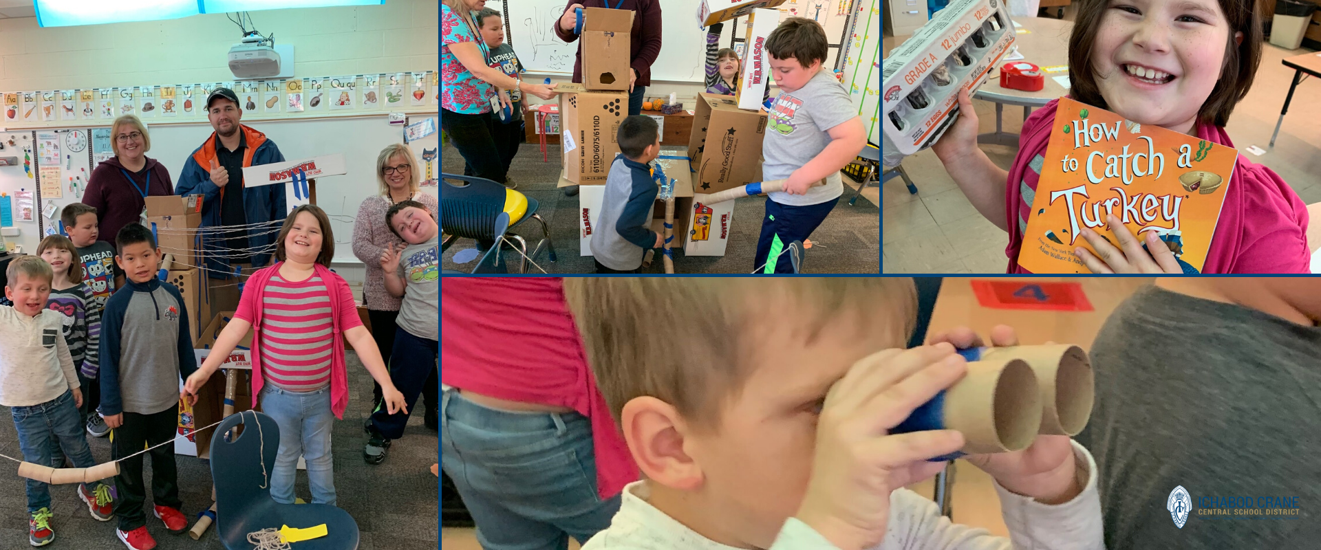 Building "Turkey Traps" for the Season | Ichabod Crane Central School ...