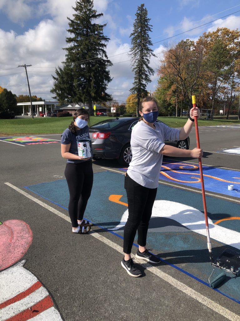 PICTURES: Senior Painted Parking Palooza! | Ichabod Crane Central ...
