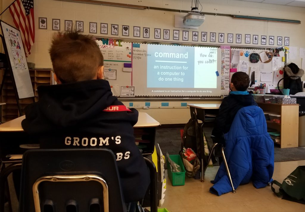 PICTURE: Demystifying Coding During the Hour Of Code | Ichabod Crane ...