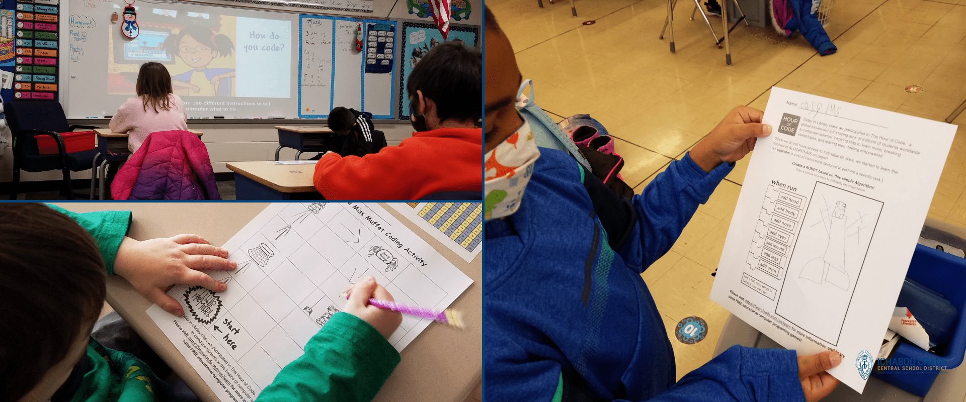 PICTURE: Demystifying Coding During the Hour Of Code | Ichabod Crane ...