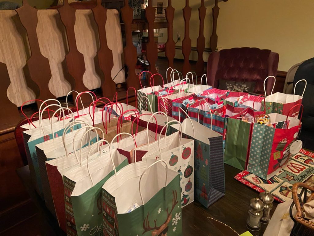 Cub Scouts Make Gift Bags for BackPack Students | Ichabod Crane Central ...