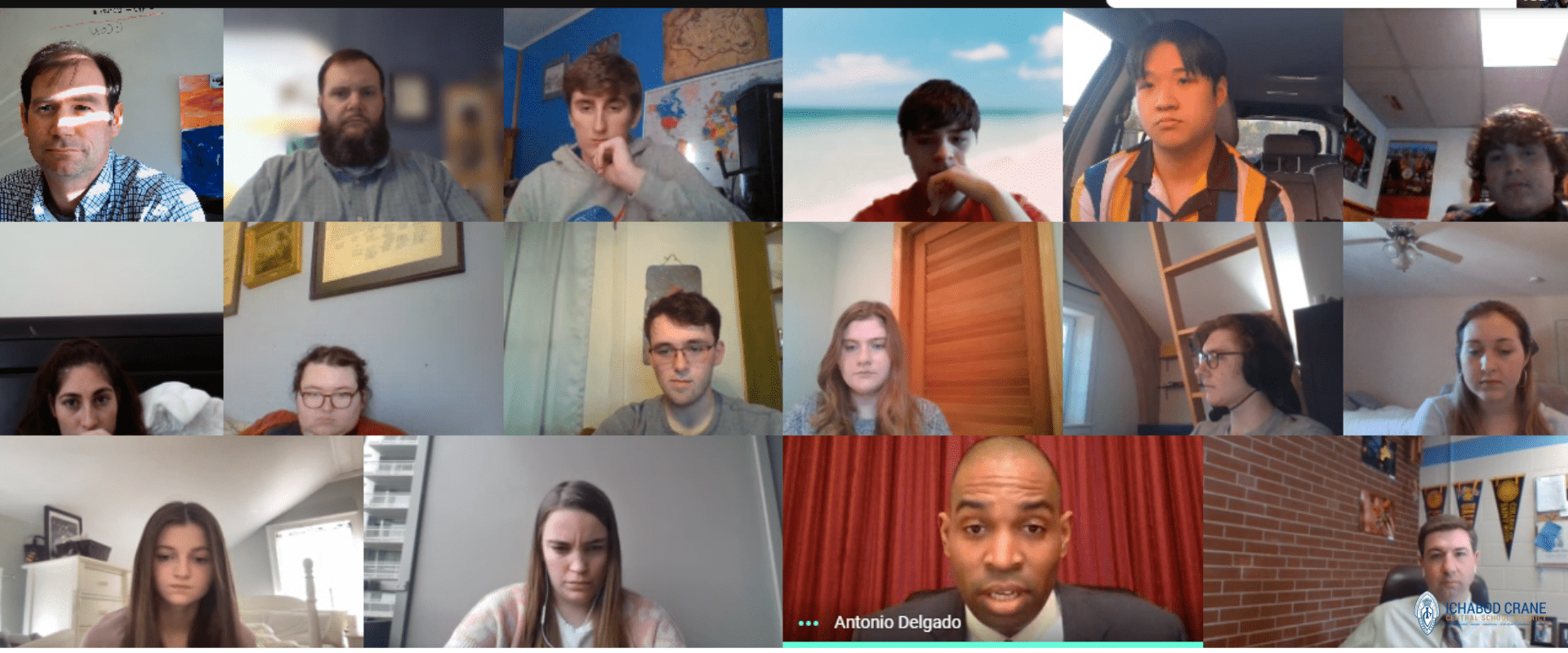 U.S. Congressman Delgado Visits Model UN! | Ichabod Crane Central ...