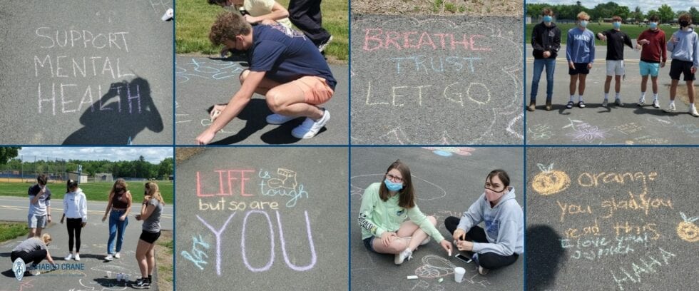 PICTURES: Chalk the Walk for Mental Health | Ichabod Crane Central ...