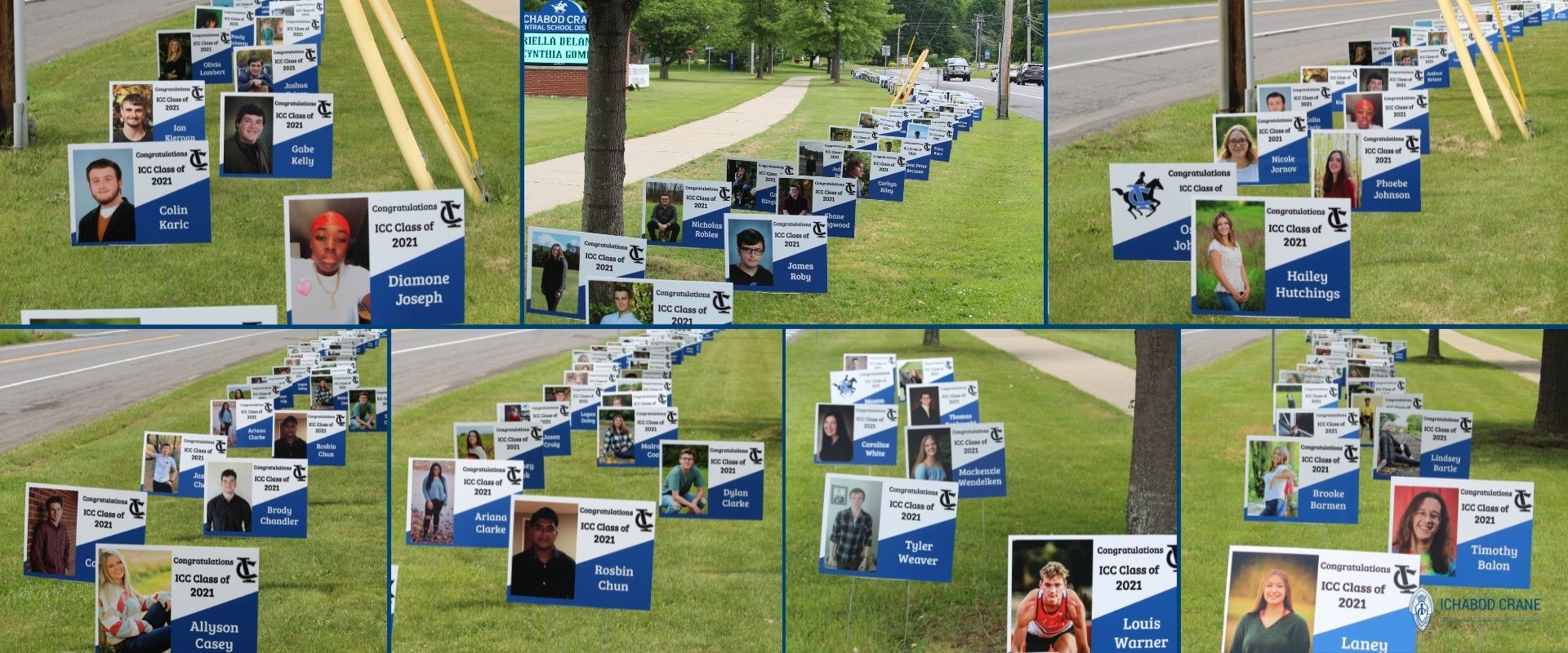 PICTURES: 2021 Senior Signs! | Ichabod Crane Central School District