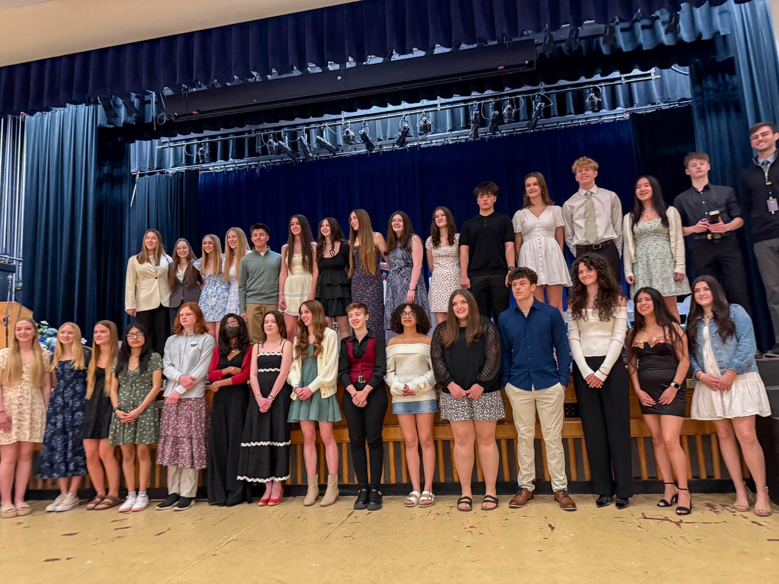 New Ichabod Crane HS Students Inducted into NHS | Ichabod Crane Central ...