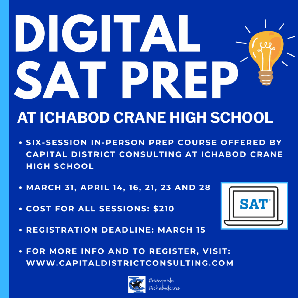Registration Now Open for Digital SAT Prep Course | Ichabod Crane ...